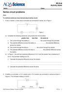 Series Circuits | Teaching Resources