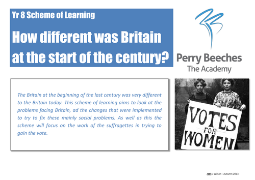 Changing Britain: Life in the early 20th Century | Teaching Resources