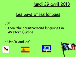 Holidays: French lesson, vocabulary | Teaching Resources