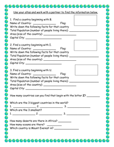 Atlas Scavenger Hunt by Victoria1987 - UK Teaching Resources - TES