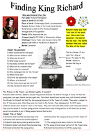 Finding King Richard | Teaching Resources