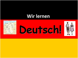 Beginners' German Powerpoints - multi-topic | Teaching Resources