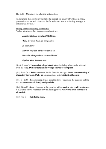 CAMBRIDGE IGCSE The Illustrated Man Ray Bradbury 1 | Teaching Resources