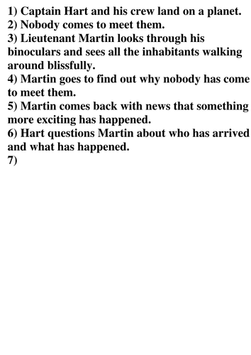 CAMBRIDGE IGCSE The Illustrated Man Ray Bradbury 2 | Teaching Resources