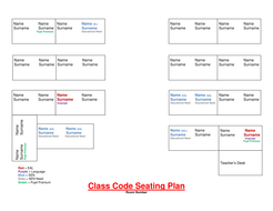 Seating Plan templates | Teaching Resources