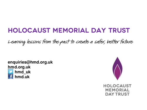 Lesson Plan - the Holocaust & Subsequent Genocides | Teaching Resources