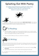 Splish Splash Splosh! A reading and performance | Teaching Resources