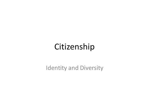 2 Lessons on Identity and Diversity | Teaching Resources