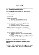 Part 2- Human Rights Lesson Plan, worksheets, ppt | Teaching Resources