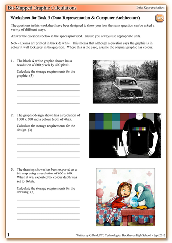 Data Representation & Computer Architecture | Teaching Resources Data Representation & Computer Architecture | Teaching Resources