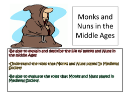 Monks and Nuns in Middle Ages | Teaching Resources