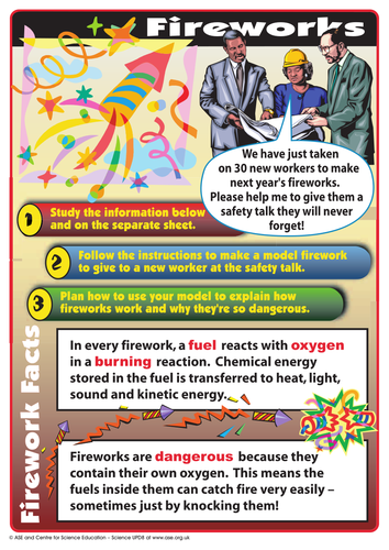 Atoms L8 - The Science of Fireworks | Teaching Resources