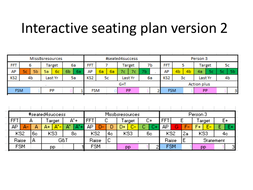 Interactive seating plan Version 2 | Teaching Resources