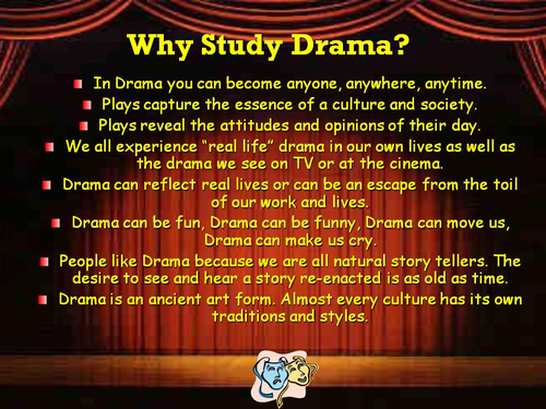 Display posters for drama studios | Teaching Resources