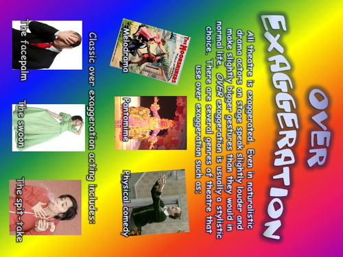 Display Posters for drama studios part 2 | Teaching Resources