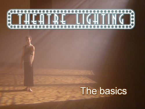 Theatre lighting display | Teaching Resources