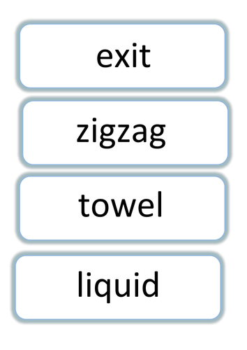 Polysyllabic flashcards phase 4 | Teaching Resources