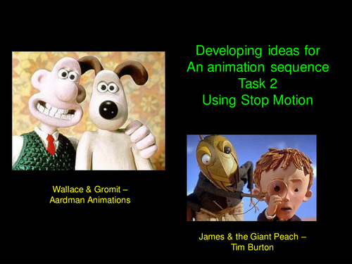 BTEC Level 2 Animation Production | Teaching Resources