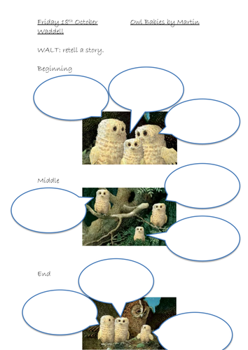 Owl Babies | Teaching Resources