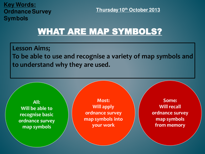 Map Symbols by helensweeting - UK Teaching Resources - TES
