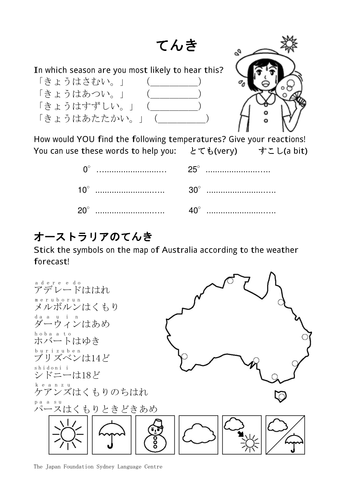 Water - Tenki | Teaching Resources