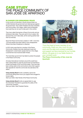 Power of the Pen | Teaching Resources