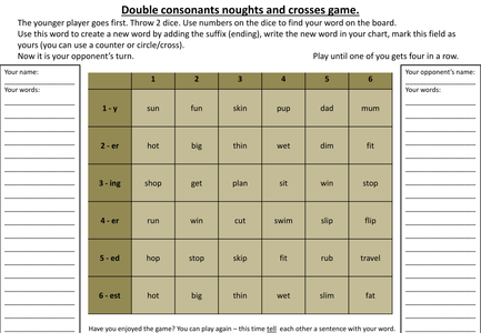 Double consonants - apply game by mmacierz - UK Teaching Resources - TES