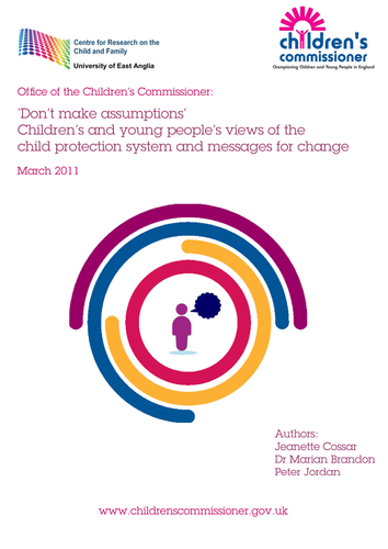 Children's Views on Child Protection | Teaching Resources