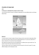 Centre of mass | Teaching Resources