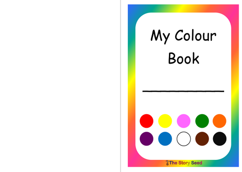 Colour Book Activity - Very visual and practical | Teaching Resources