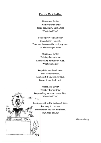 Poetry for Year 8 SEN level 1-3- SOW and resources | Teaching Resources