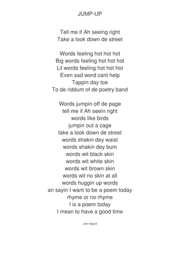 Poetry for Year 8 SEN level 1-3- SOW and resources | Teaching Resources