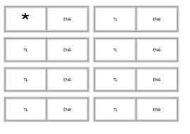 Dominoes game blank template to use | Teaching Resources