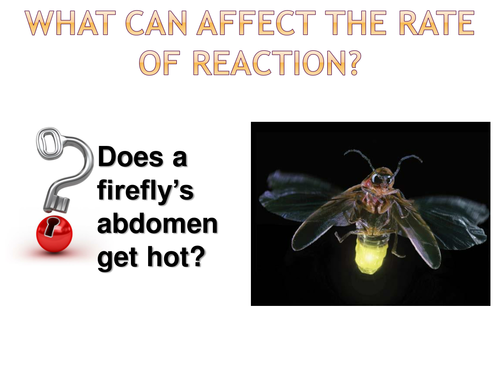 Rates of reaction, temperature and glow sticks | Teaching Resources