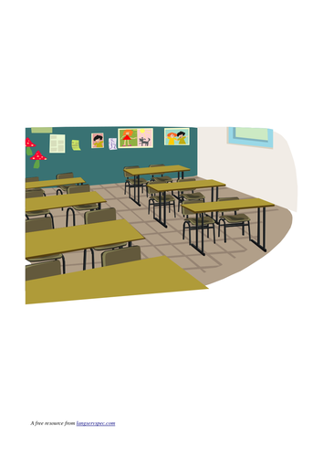 Places in school flash cards | Teaching Resources