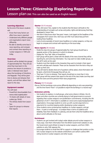 Truman On Trial: Investigating the bombing of Hiroshima and Nagasaki ...