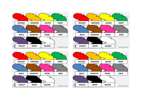 Colours in French for Y7 (KS3) | Teaching Resources