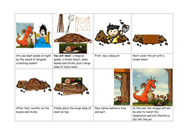 PieCorbetts How to catch a dragon | Teaching Resources