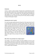 Gravity Lesson Plan, Explanation Text and Worksheets | Teaching Resources