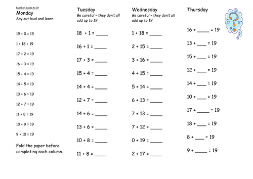 Number bonds 11-20 | Teaching Resources