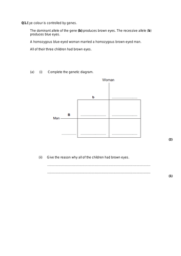 B13.7 - Inheritance in Action ** FULL LESSON ** AQA GCSE Biology ...