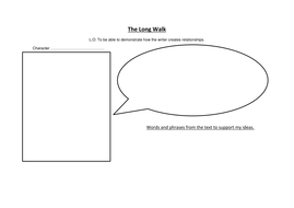 The Long Walk - Lessons on A Short Story | Teaching Resources