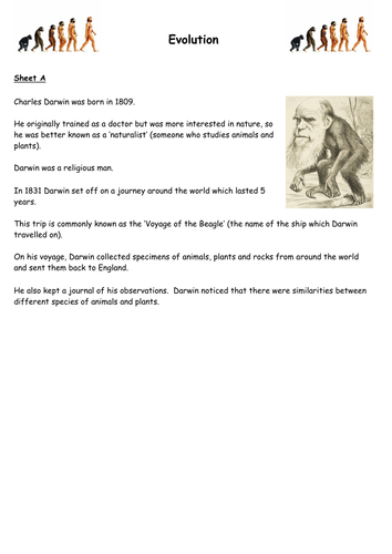 Evolution | Teaching Resources