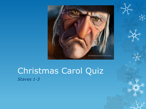 A Christmas Carol: Pub Quiz | Teaching Resources