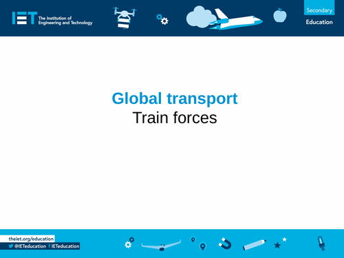 Design a model vacuum tube train | Teaching Resources
