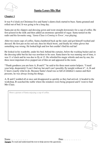 Christmas Story Reading Comprehension KS1 | Teaching Resources