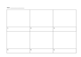 6 Box Story Board (Comic Strip) | Teaching Resources