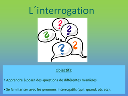 L´Interrogation | Teaching Resources