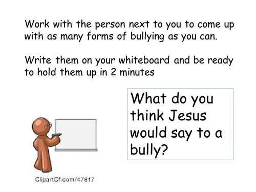 Christianity and bullying | Teaching Resources