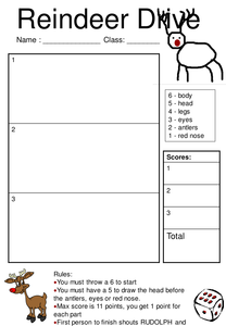 Reindeer drive by choralsongster - UK Teaching Resources - TES